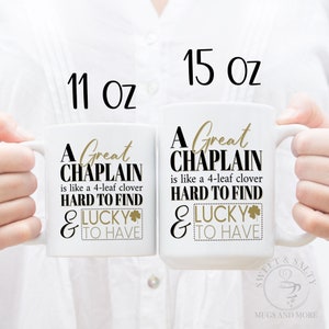 Personalized Chaplain Appreciation Gift for Chaplain, A Great Chaplain ...
