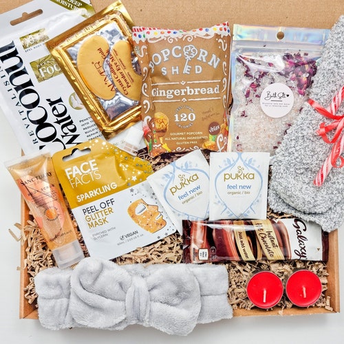 Personalised Self Care Hamper Spa Pamper Box Gift Box for Her - Etsy UK