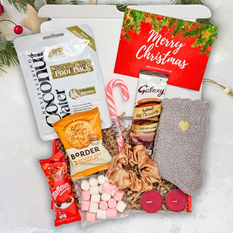 Secret Santa Gifts Christmas Hamper Gift Mum Sister Friend - Etsy UK