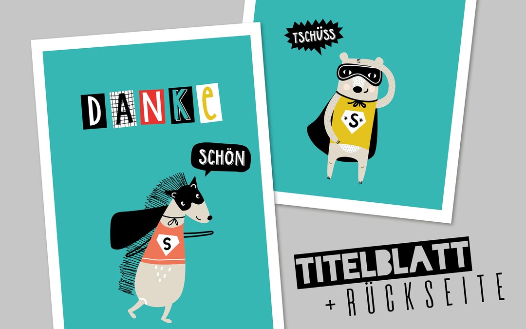 Farewell Book/farewell Booklet for School as a PDF to Fill Out - Etsy