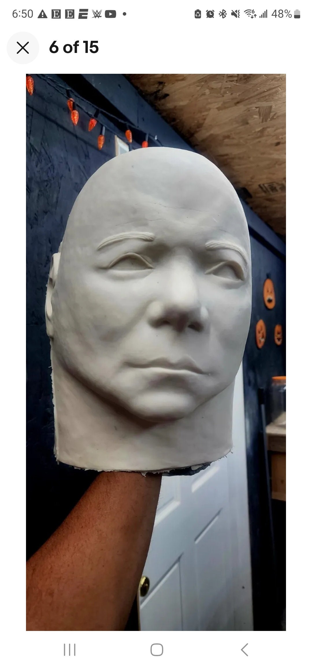 Michael Myers Mask Urethane Master Copy - Etsy