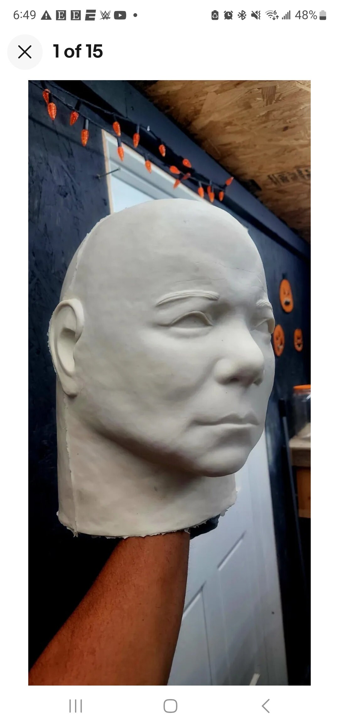 Michael Myers Mask Urethane Master Copy - Etsy