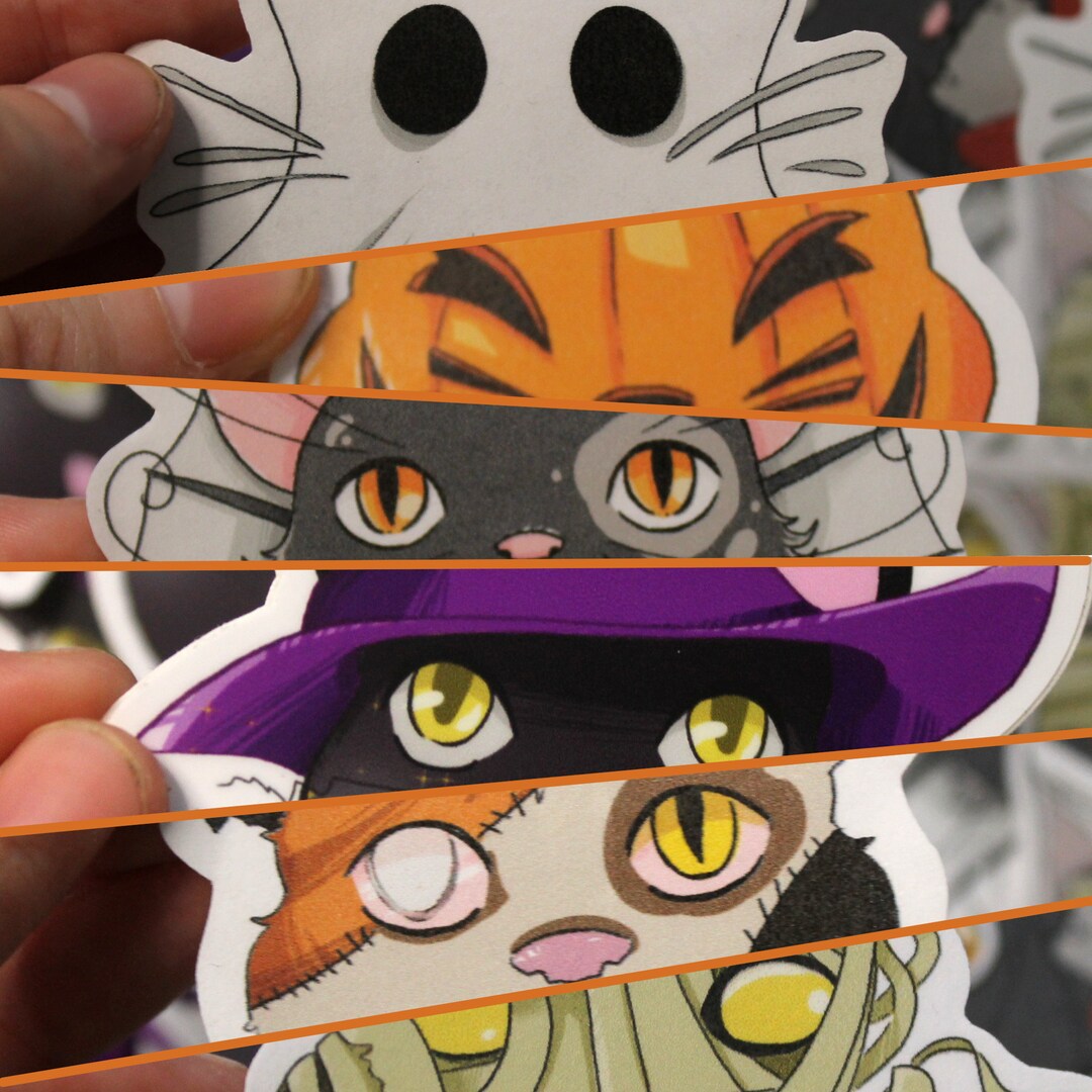 Spooky Cats Halloween - Etsy