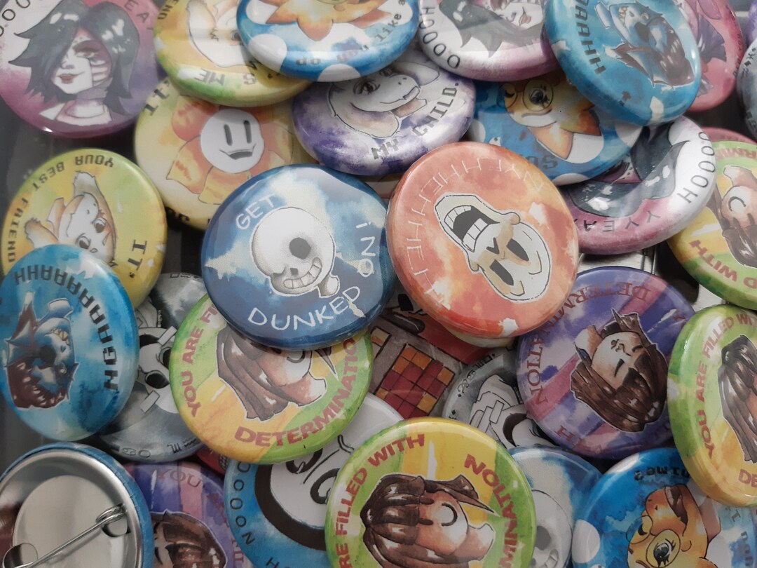 Undertale Badge - Etsy