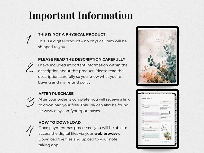 2025 Digital Planner Goodnotes, Dated Planner, Digital Calendar, Daily ...