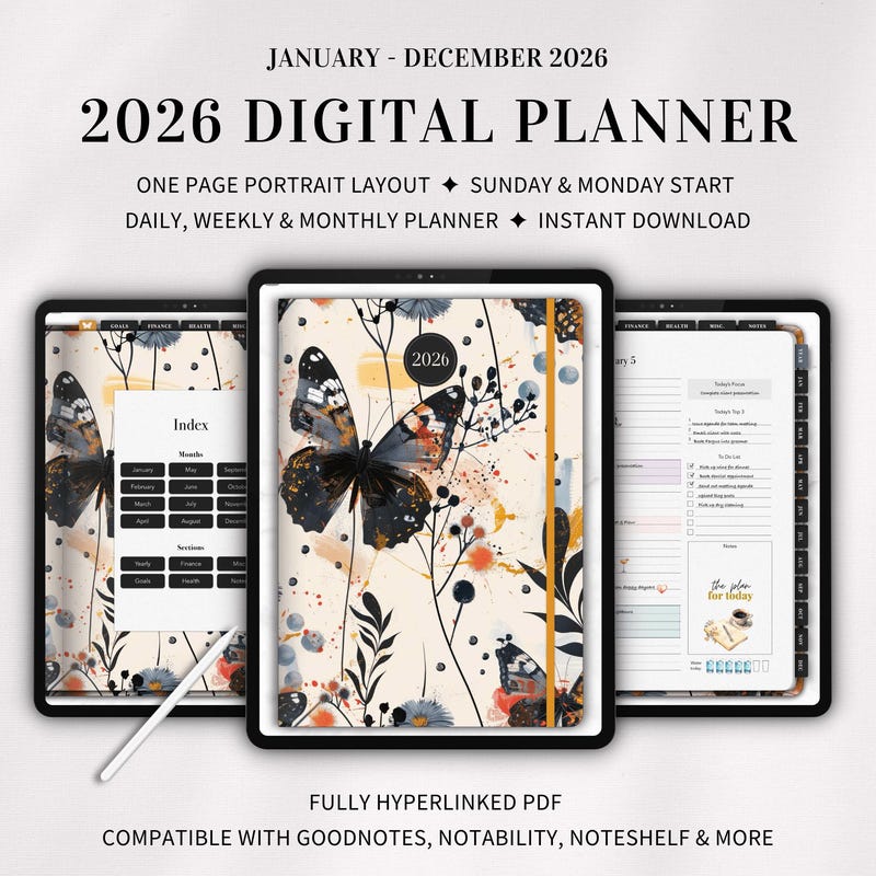 2025 2026 Happy Planner - Etsy