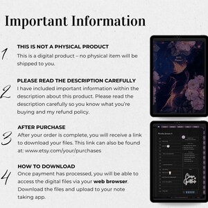 Dark Mode Digital Planner, Portrait Planner, 2025 Dated Planner for ...