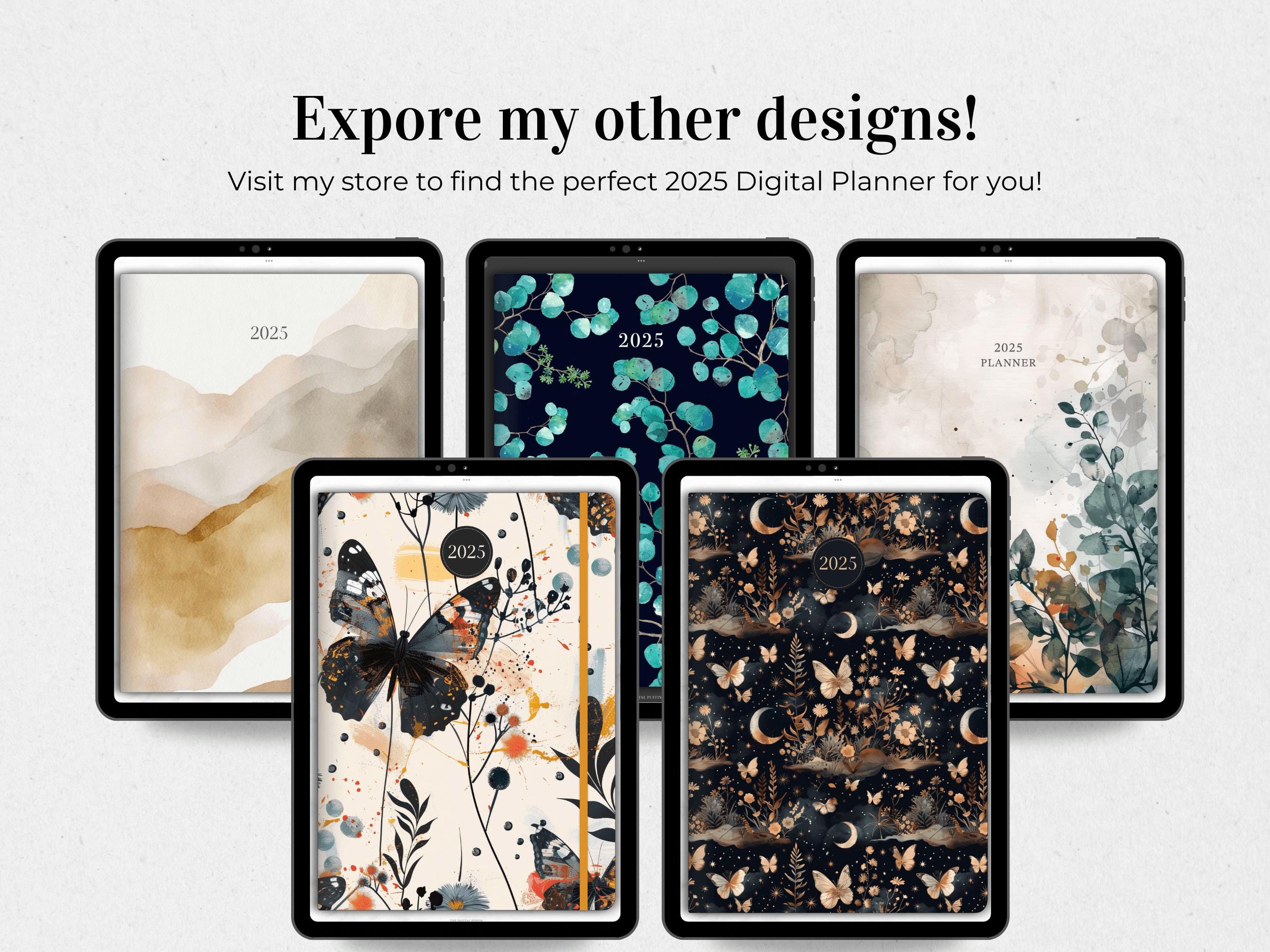 2025 Digital Planner for Goodnotes, Notability, Noteshelf, iPad ...