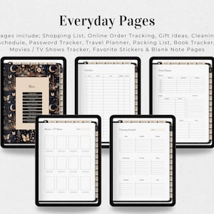 2025 Digital Planner Goodnotes, Dated Daily Weekly Monthly Planner ...