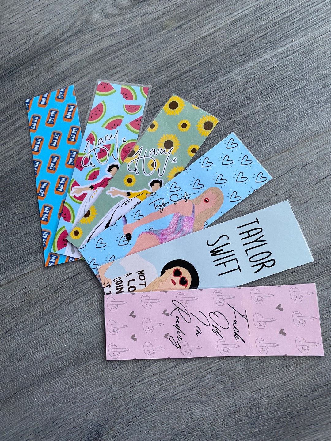 Mini Bookmarks - Etsy