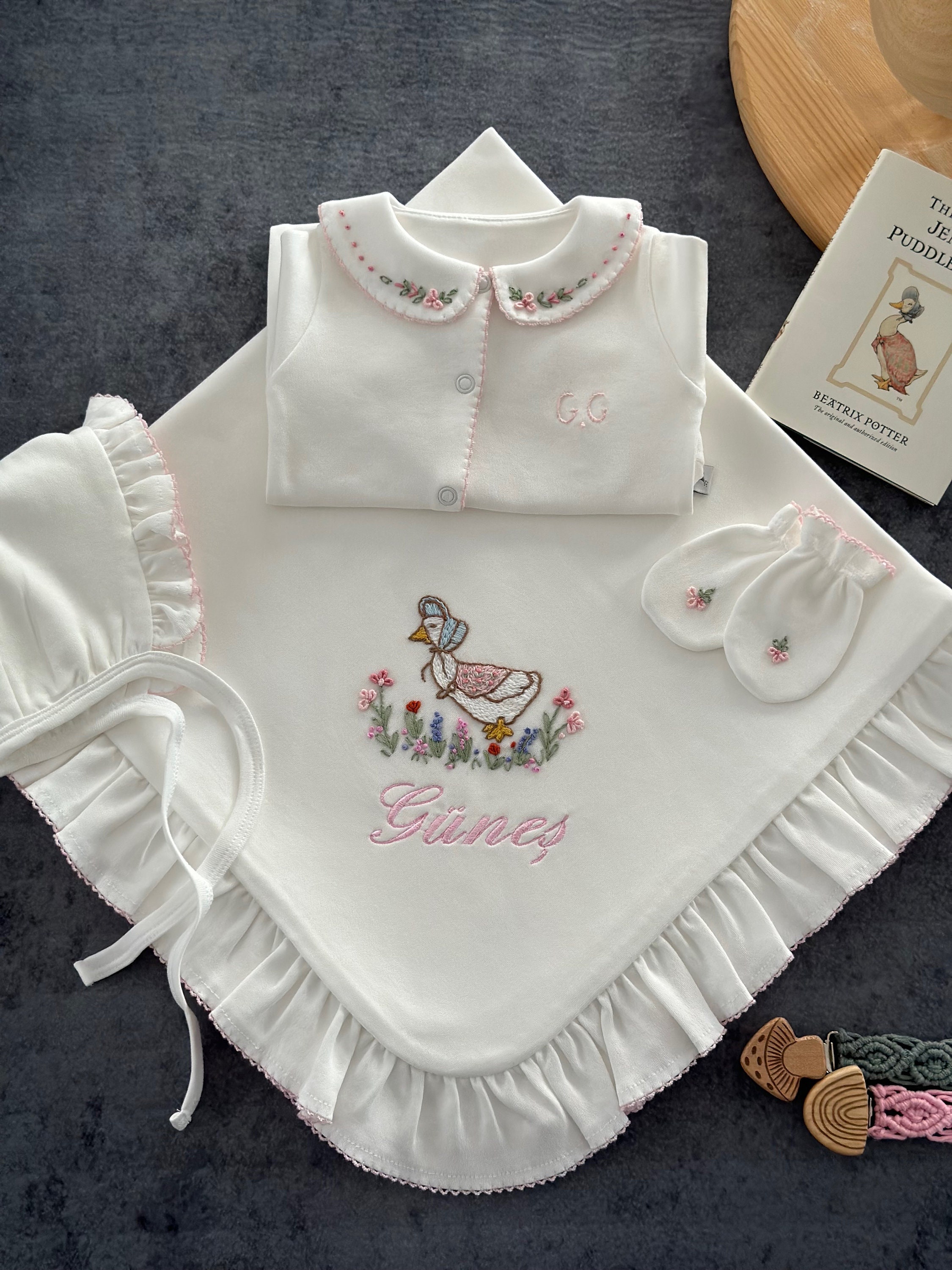 Jemima Puddle Duck Newborn Set | Organic GOTS Certified Fabric ...