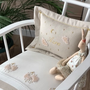 Twinkle Personalized 4 Piece Baby Quilted Bedspread Set | Hand ...