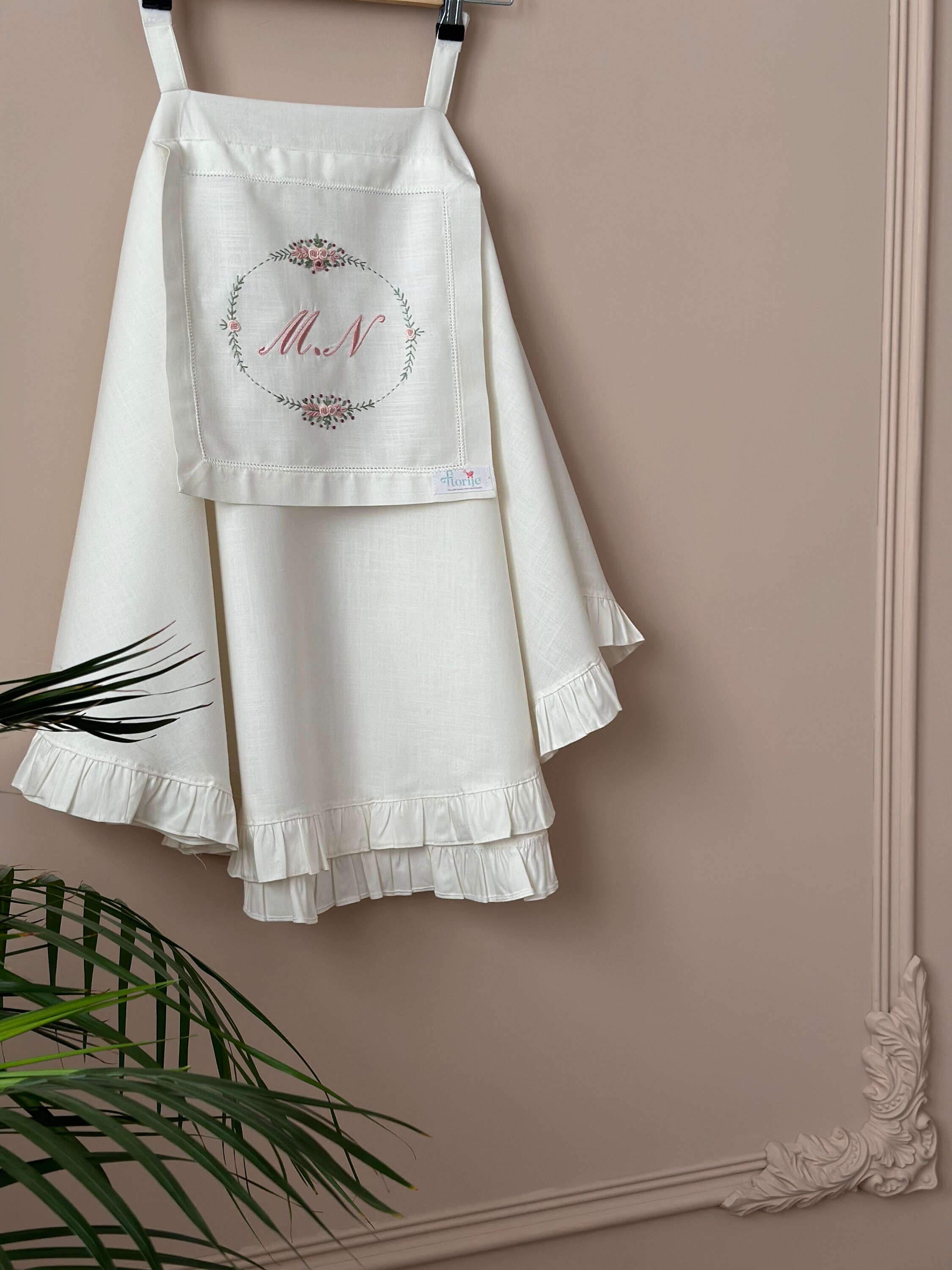 Dusty Rose Handmade Embroidery Car Seat Cover, Personalized Stroller ...