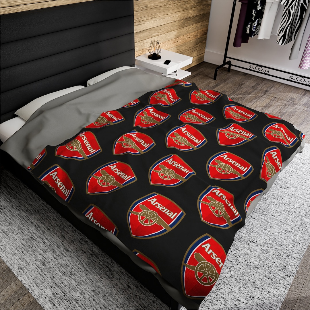Arsenal Velveteen Plush Blanket - Etsy