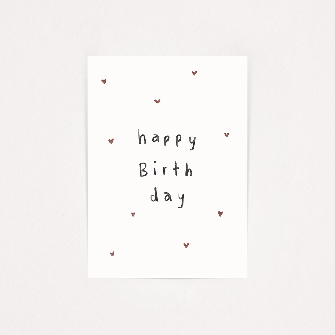 Birthday Card Postcard Birthday Card Birthday | Gift Birthday Birth ...