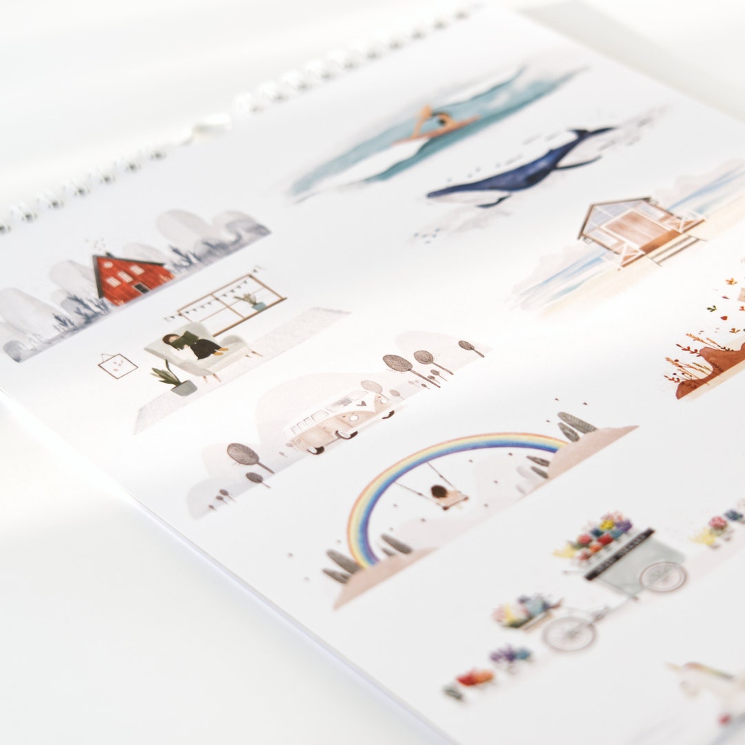 Birthday Calendar Birthday Wall Calendar in A4 Format - Etsy