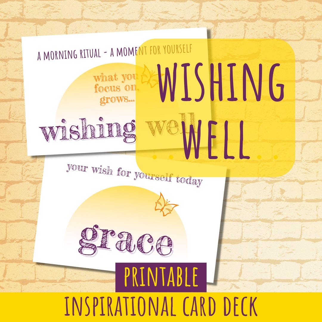 MORNING INSPIRATION, Inspirational Cards, Printable Self Care for Women ...
