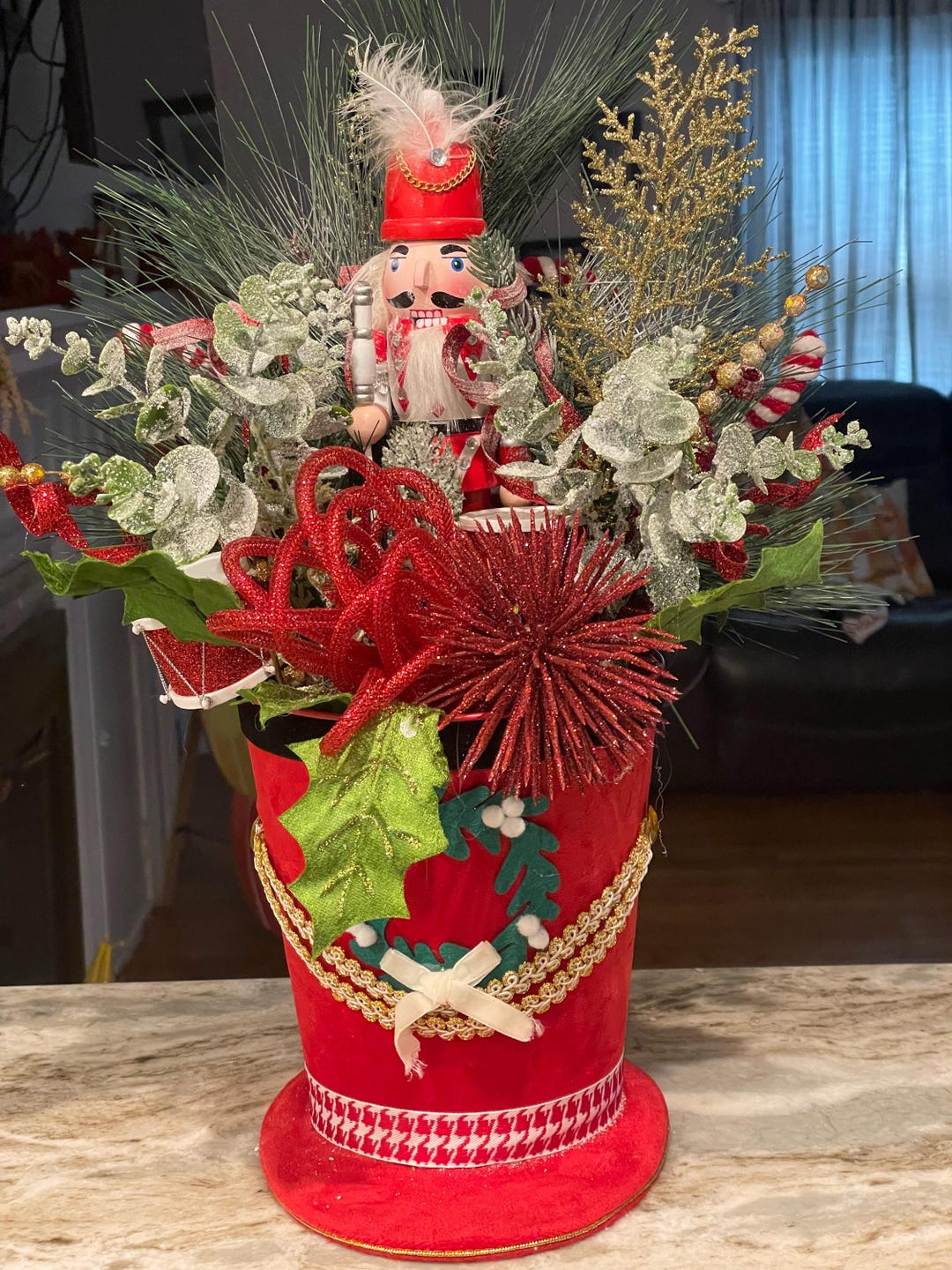 Nutcracker Centerpiece, Nutcracker Hat, Centerpiece, Decorative ...