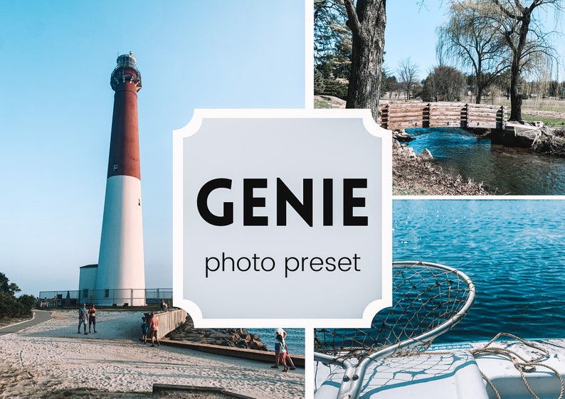 Genie Photo Preset - Etsy