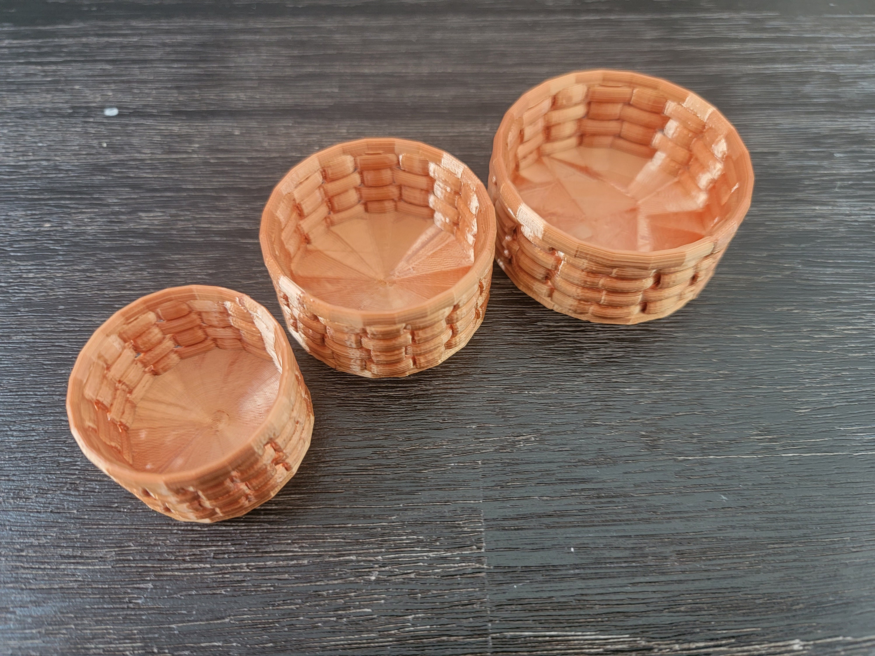 Resource Containers Basket Weave Lots of Colors Great - Etsy