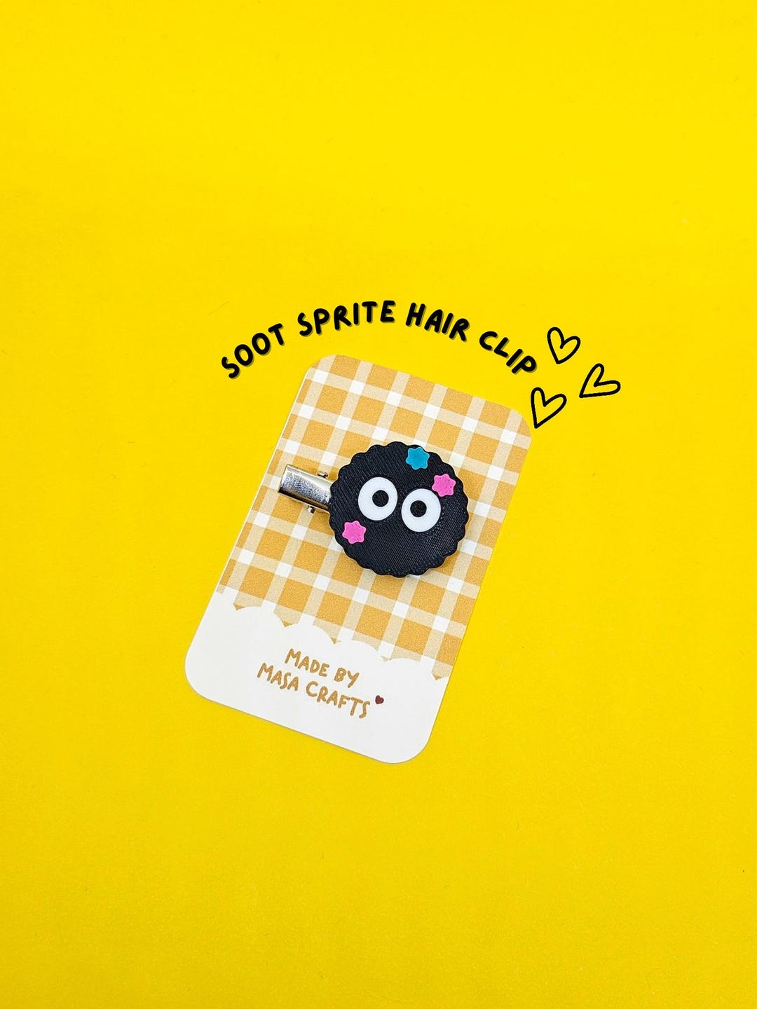 Soot Sprite Hair Clip | Hair Accessories - Etsy