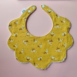 Scalloped Bib and Pacifier Clip Sewing Pattern Bundle - Baby Shower ...