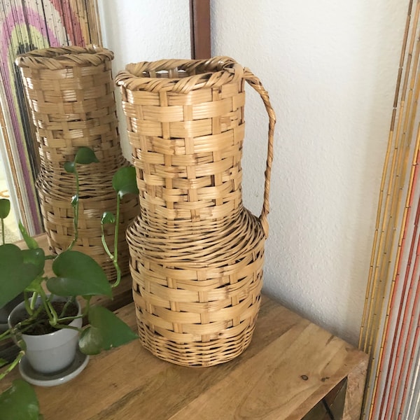 Wicker Jug - Etsy