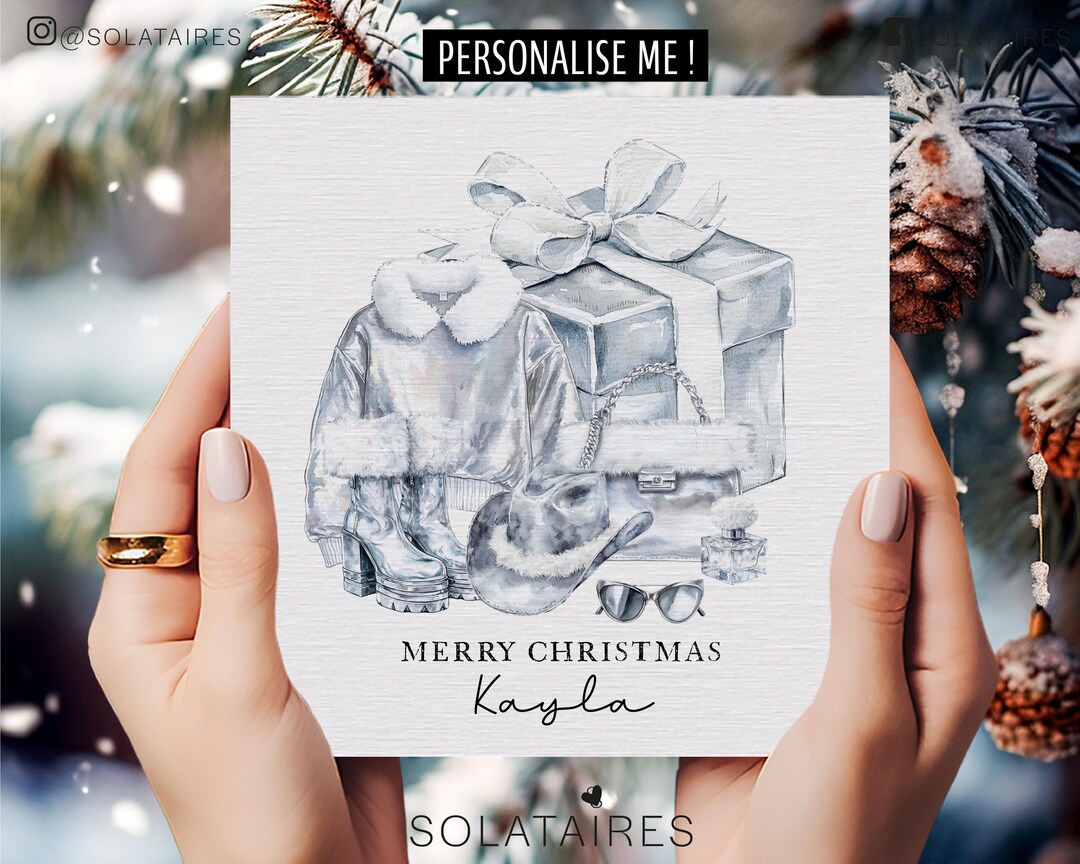 Merry Christmas Card for Best Friend, Bestie Christmas Card ...