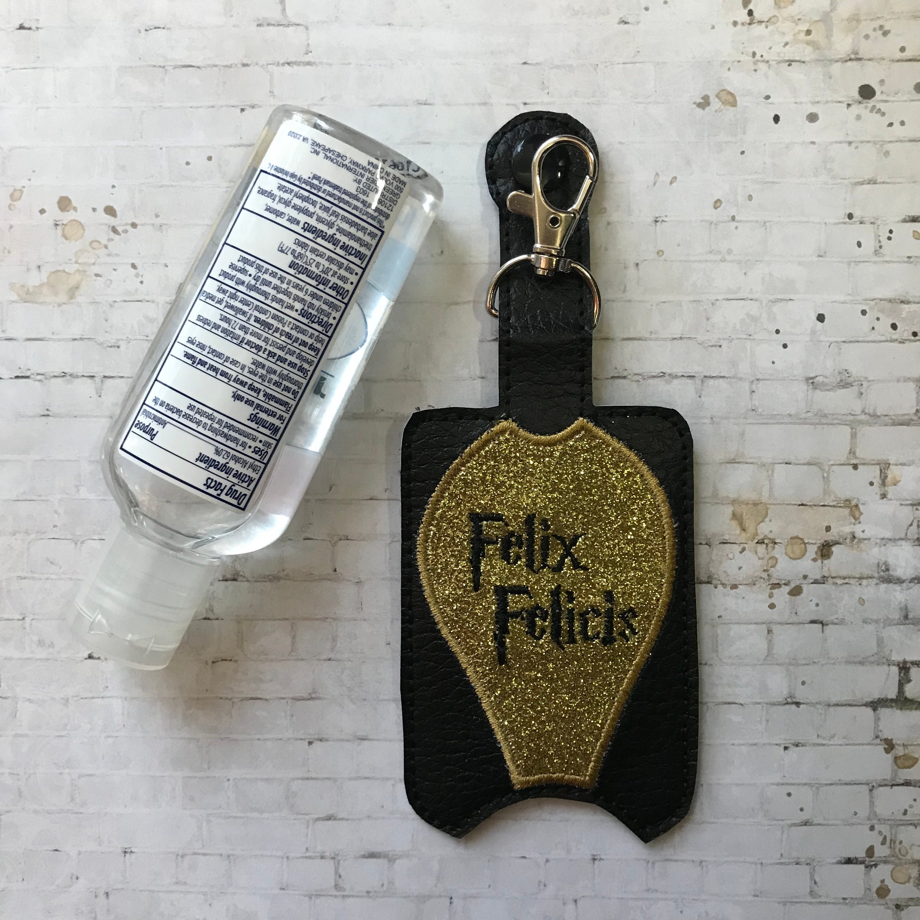 Liquid Luck Magic Potion 1oz/2oz Sanitizer Holder Digital Embroidery ...