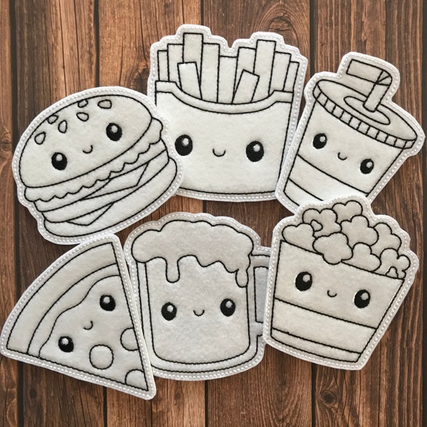 Machine Embroidery Coloring Pages - Etsy