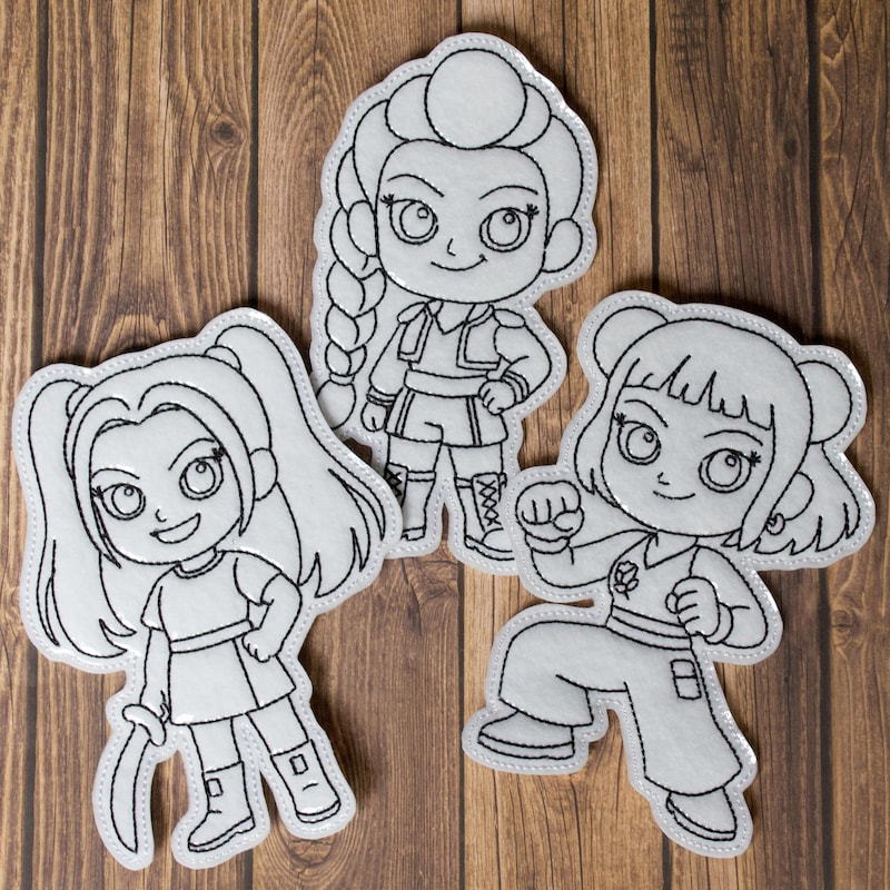 Washable Coloring Doll - Etsy