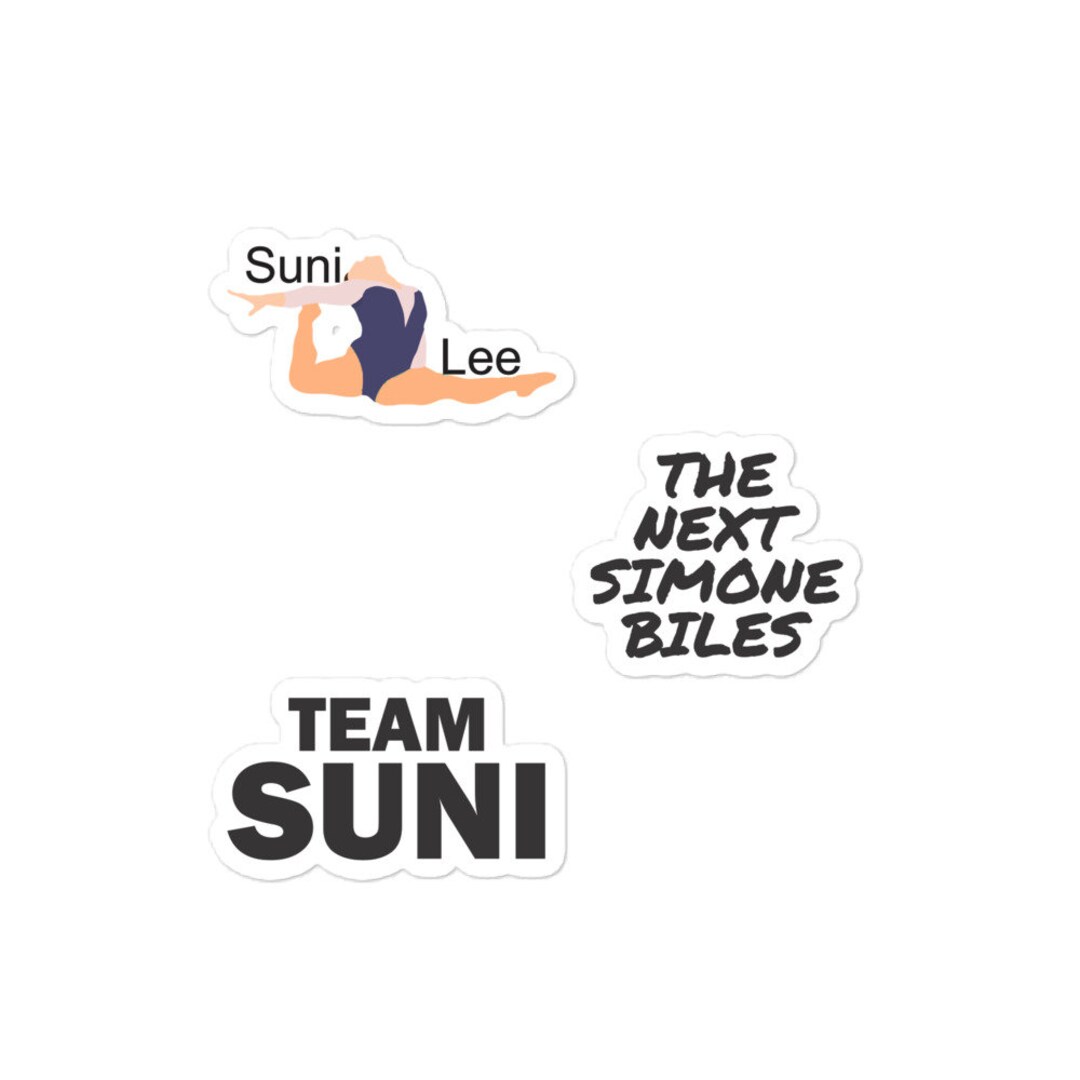 Suni Lee Stickers Suni Lee Merch Suni Lee Fan Gift - Etsy