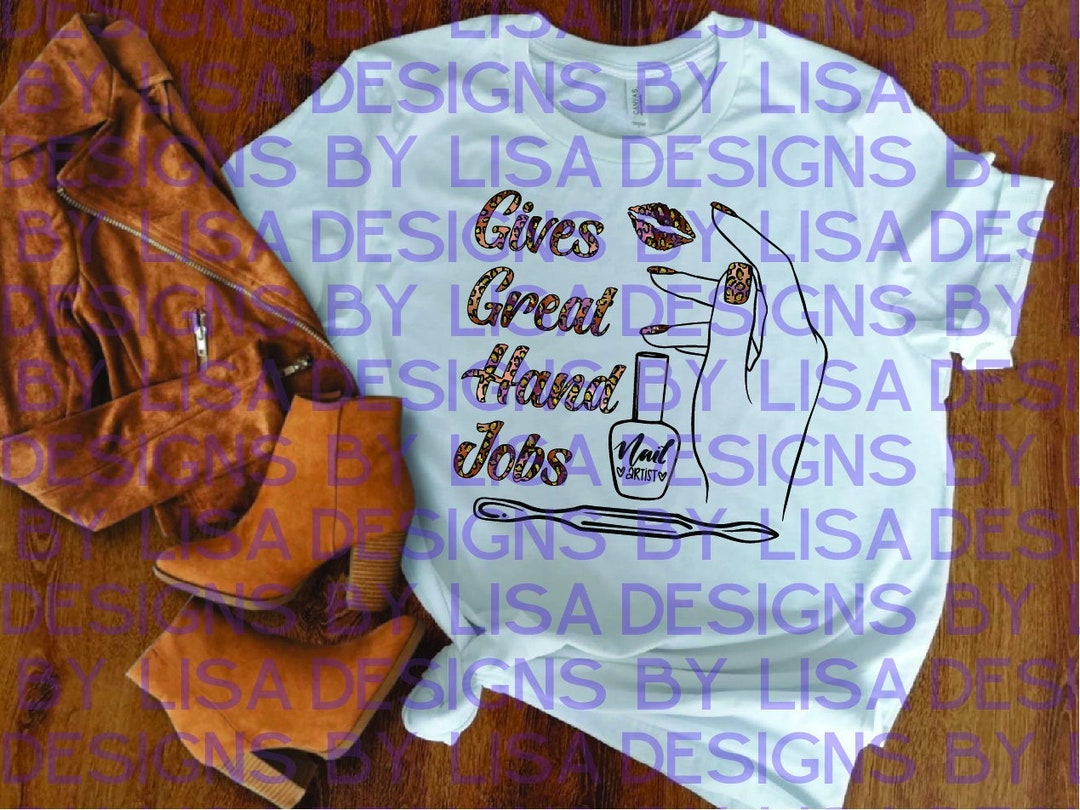 Gives Great Hand Jobs Fun Customizable Gift for Your Favorite Nail Tech ...