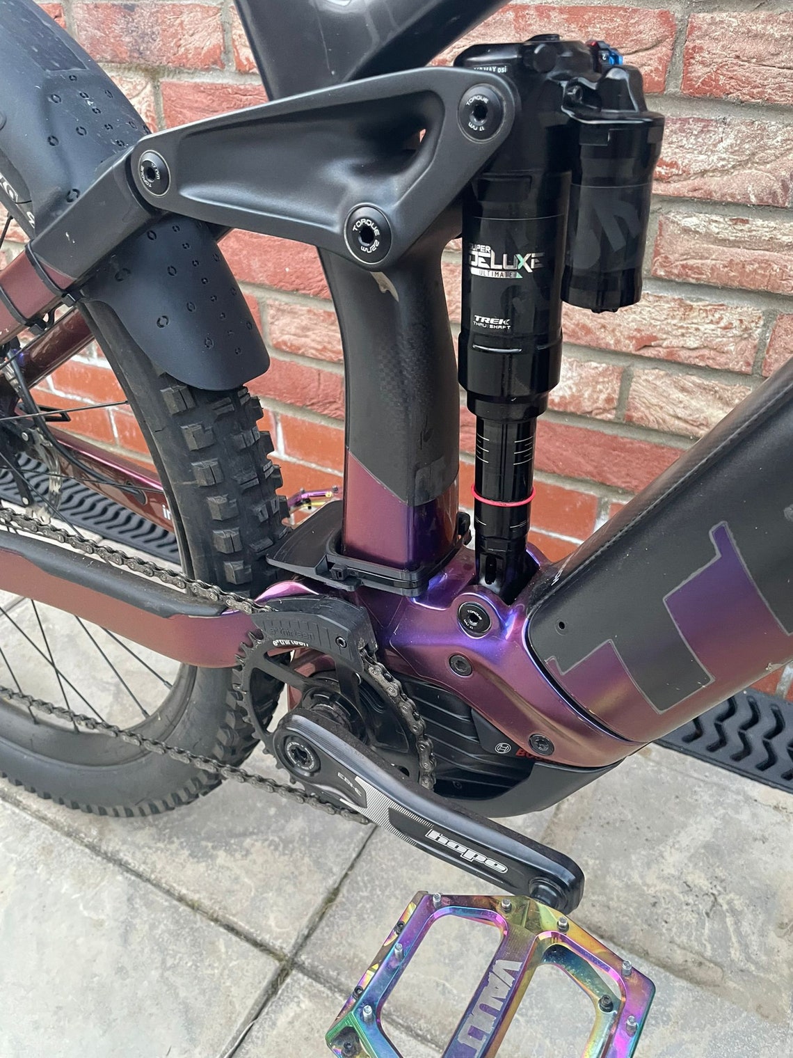 Trek Rail E-bike Bespoke Pivot Link Protection Flap/mudguard - Etsy