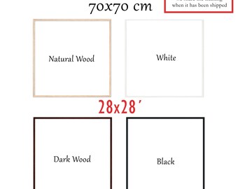 28x28 Picture Frame - Etsy