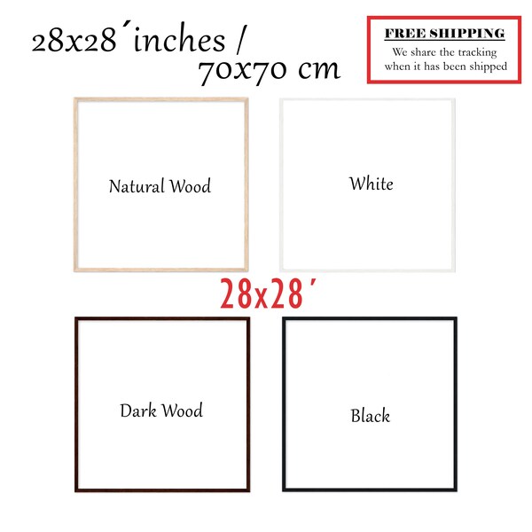 28x28 Picture Frame - Etsy