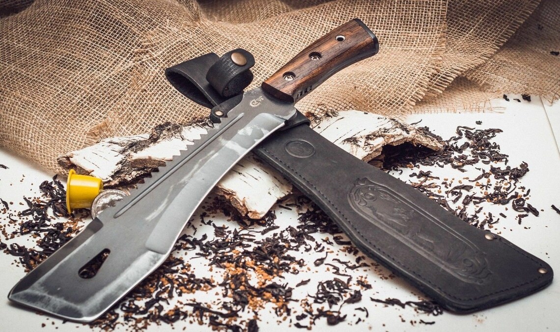 Russian Spetsnaz Style Survival and Hunting Machete | Etsy