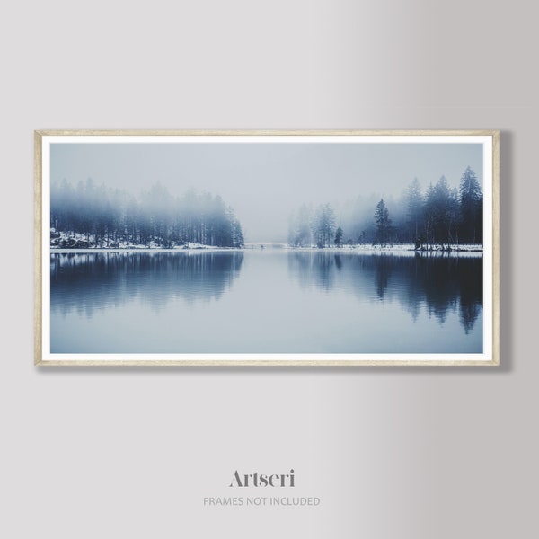 Lake Reflection - Etsy