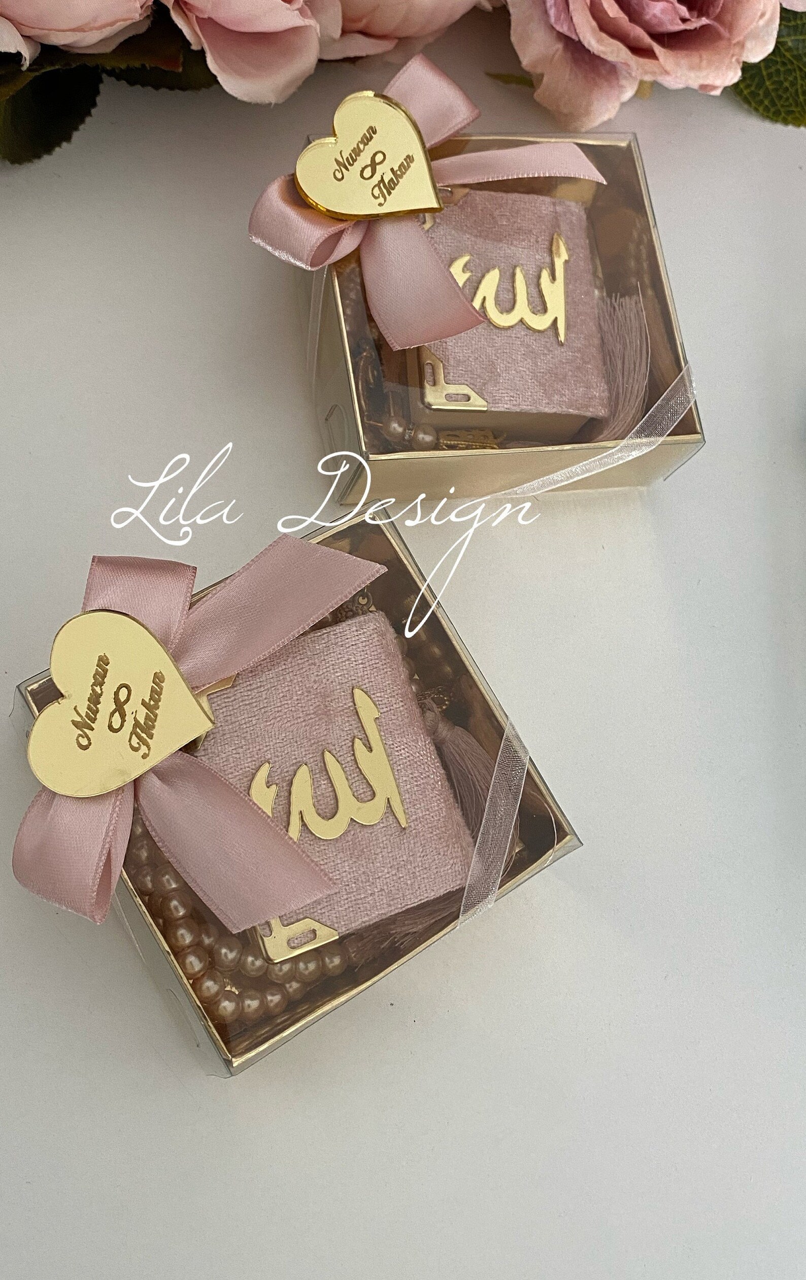 Mini Quran and Tasbeeh Gift set Custom Mini Quran Book Set | Etsy