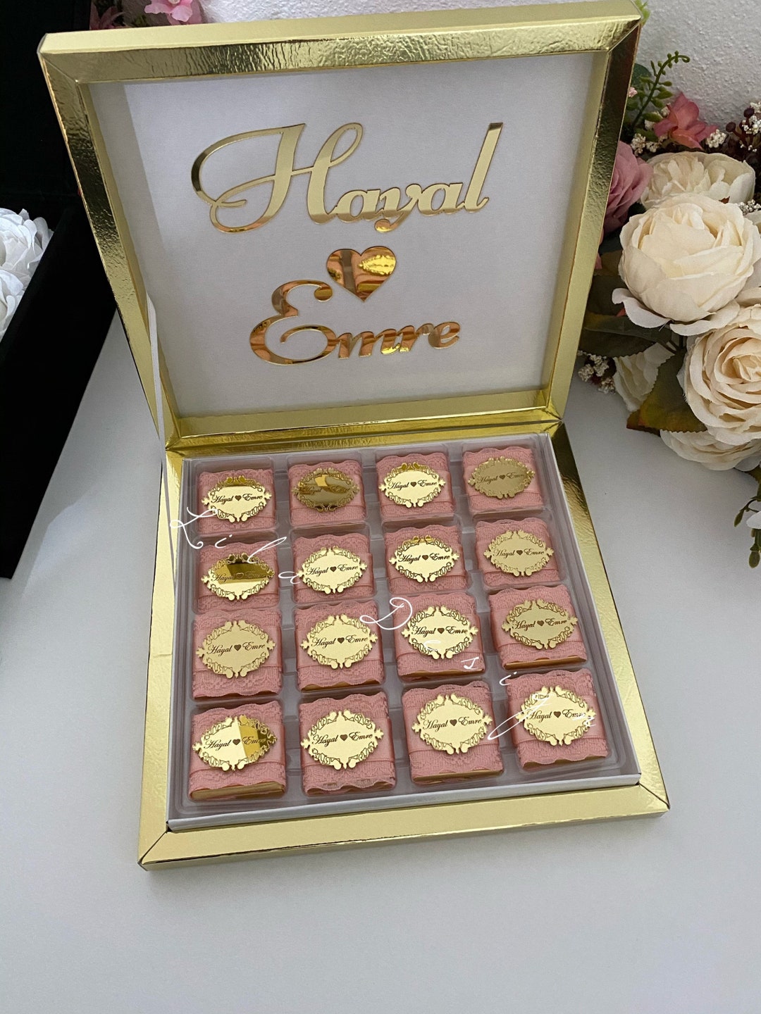 Chocolate Box,personalized Chocolate,personalized Chocolate Favors ...