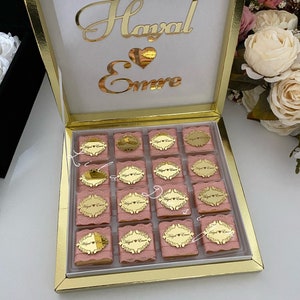Chocolate Box,personalized Chocolate,personalized Chocolate Favors ...
