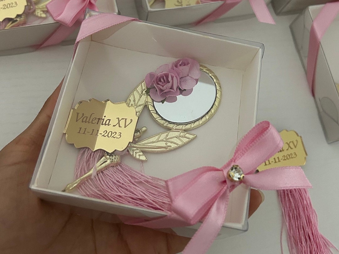 Luxury Wedding Favor,luxury Mirror Favors,luxury Personalized ...
