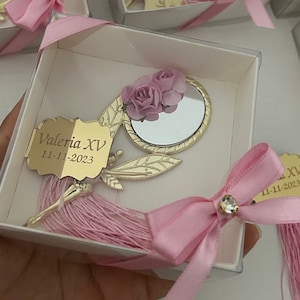 Luxury Wedding Favor,luxury Mirror Favors,luxury Personalized ...