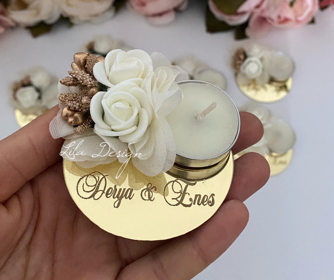 Candle Wedding Giftpersonalized Gift Personalized Candle | Etsy