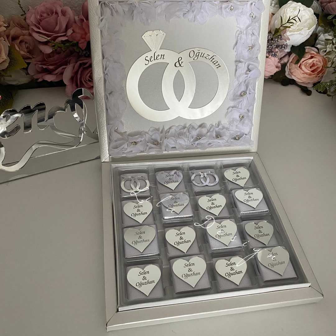 Bitter Chocolate, Wedding Chocolates, Engagement Chocolate Favors ...