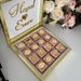 Chocolate Box,personalized Chocolate,personalized Chocolate Favors ...