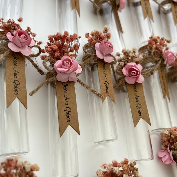 Glass Bottle Favors - Etsy