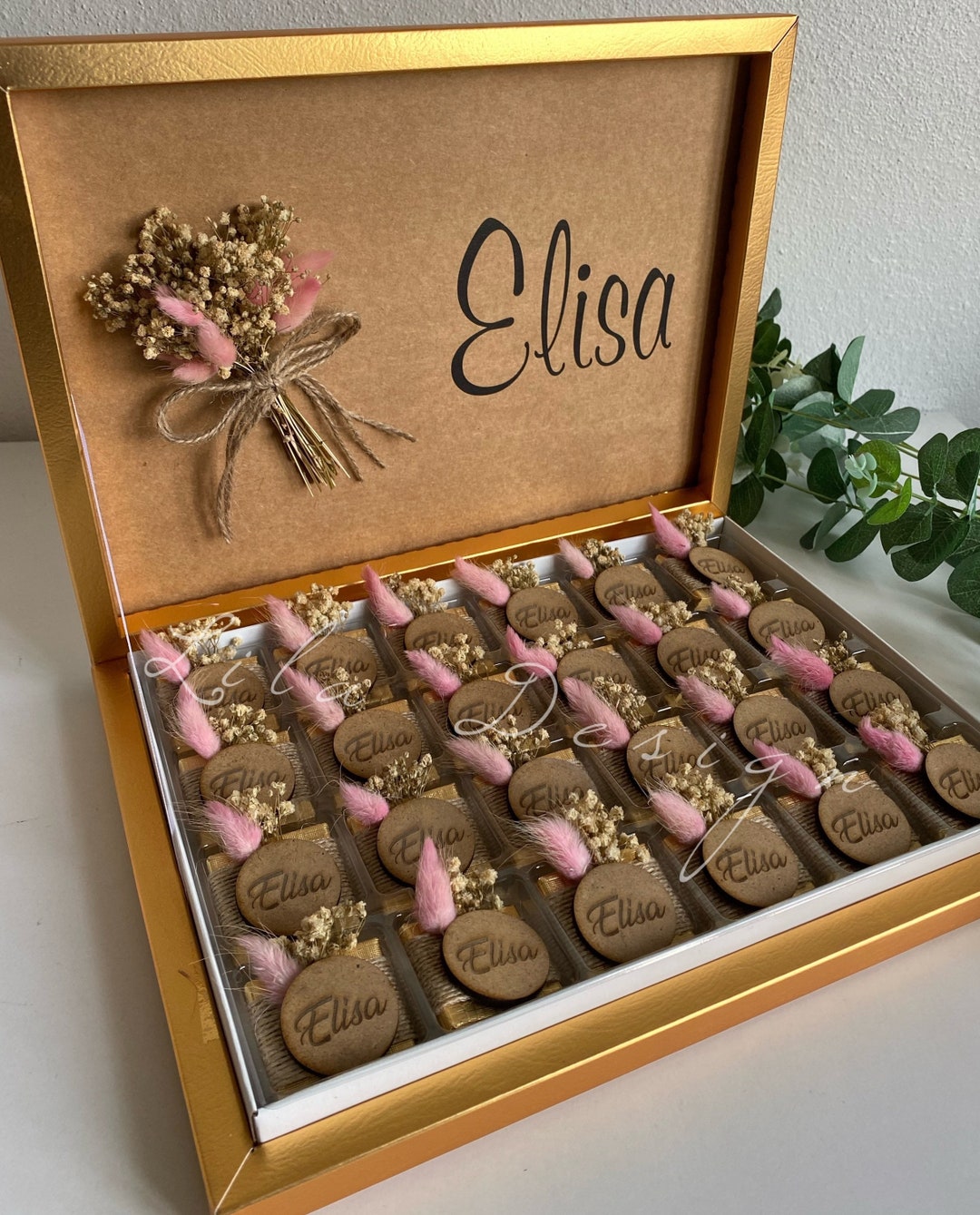 Personalized Chocolate,chocolate Favors,custom Chocolate,wedding ...