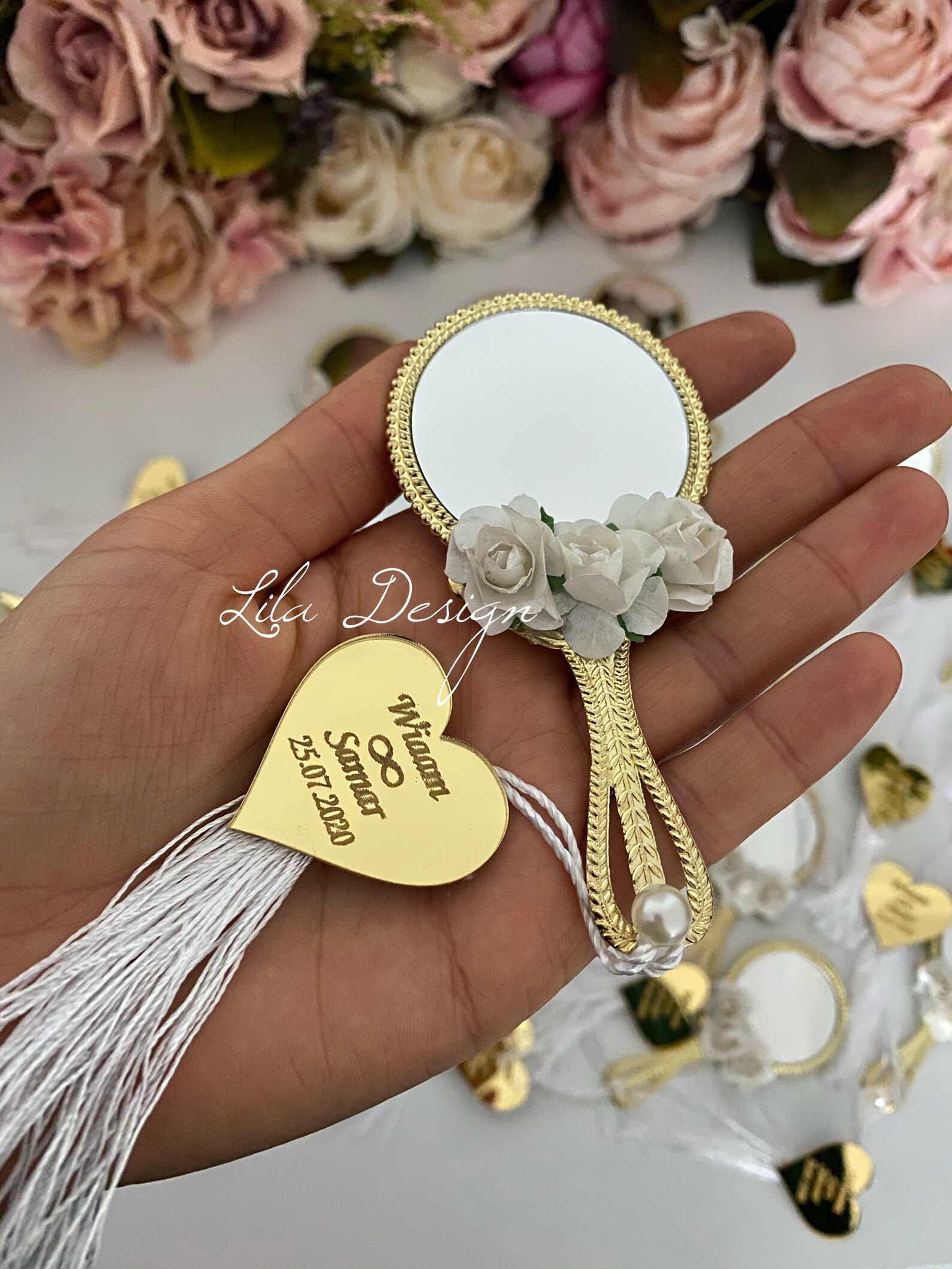 Luxury Mirror Favorspersonalized Guest Favorswedding - Etsy