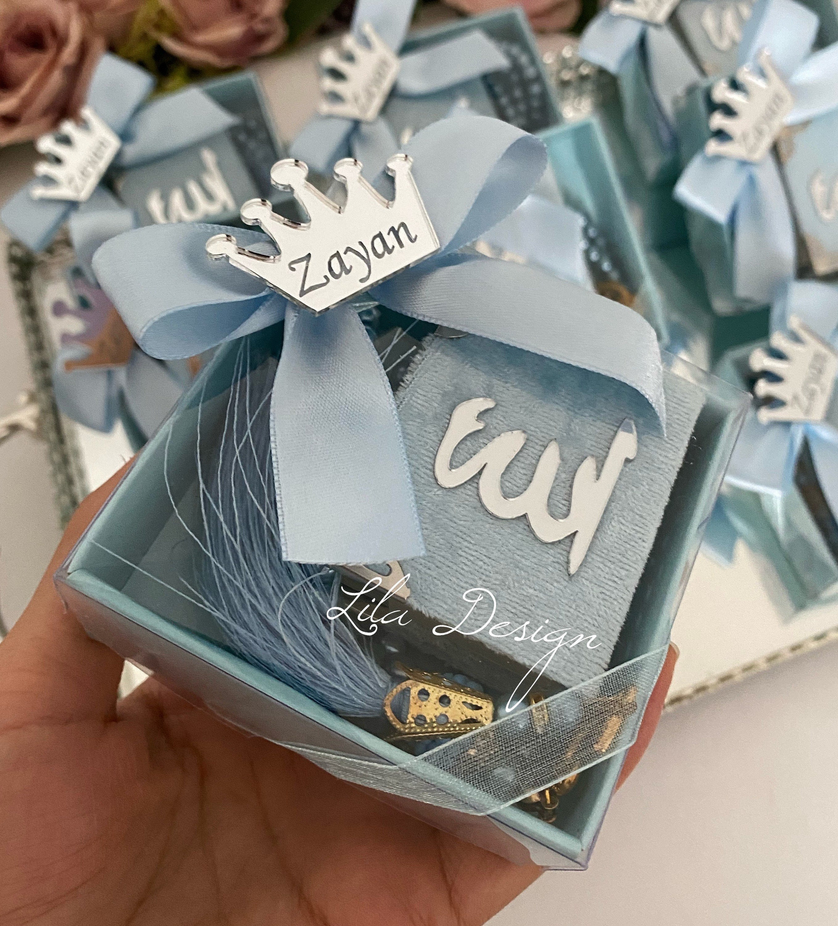 Mini Quran and Tasbeeh Gift set Custom Mini Quran Book Set | Etsy